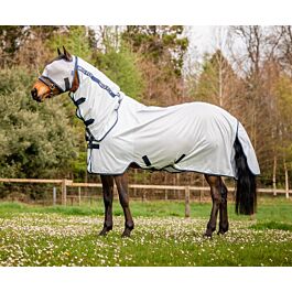 Horseware Mio Fly Rug met hals Lunar Rock/Navy online kopen bij ...